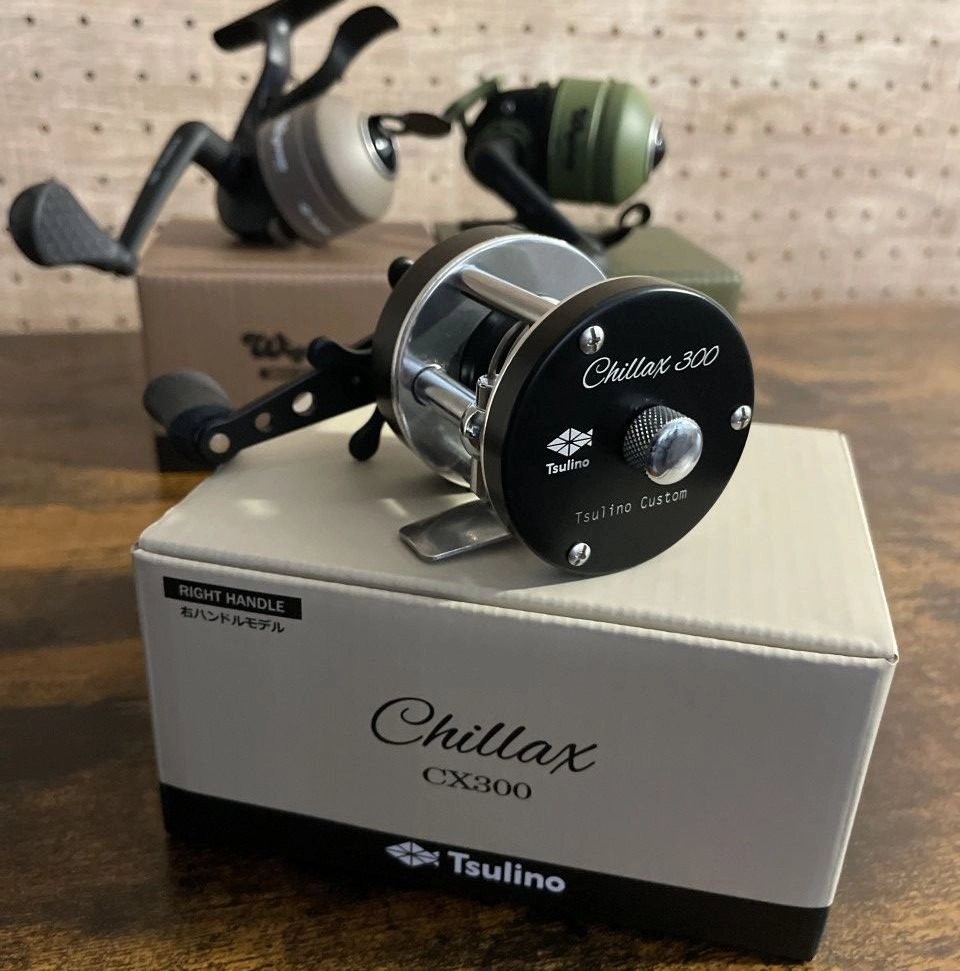 新製品】オールドテイストなデザインの丸型両軸リール 新製品】オールドテイストなデザインの丸型両軸リール